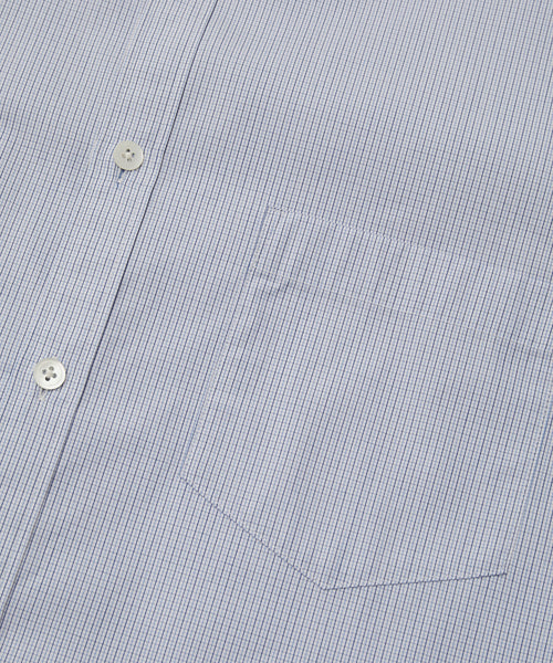 Giza cotton | Standard shirt | Pin check – ATONSTAPLeS | エイトンステイプルズ